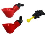 China Animal Farm Tools Automatic Chicken Bird Coop Poultry Water Drinking Bowl Plastic Chicken Chick Fowl Nipple Drinker Drip for sale
