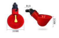 China Animal Farm Tools Automatic Chicken Bird Coop Poultry Water Drinking Bowl Plastic Chicken Chick Fowl Nipple Drinker Drip for sale