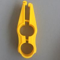 China Broiler Nipple Drinker Plastic Pipe Hooks Yellow PVC Pipe Hook for sale