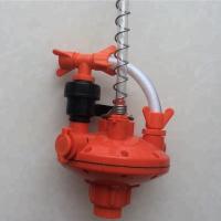 China Orange Chicken Watering System Low Pressure Automatic Poultry Watering System for sale