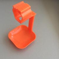 China Quail Broiler Nipple Drinker Poultry Drinking Line Parts Yellow Red for sale