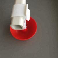 China Quail Broiler Nipple Drinker Poultry Drinking Line Parts Yellow Red for sale
