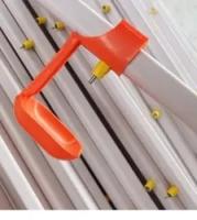 China A complete set of plastic line raising equipment for duck farm in high quality chicken farm for sale