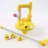 China Breeding Pressure Regulating Valve Poultry Drinking Line Parts Yellow for sale