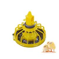 China 16 Grill Poultry Hopper Feeder Broiler Feed Pan PP Chicken Feeding Tray for sale