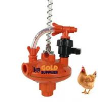 China 16 Grill Poultry Hopper Feeder Broiler Feed Pan PP Chicken Feeding Tray for sale
