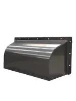 China Animal Breeding Poultry Ventilation Window PP Rain Shield Air Circulation System for sale
