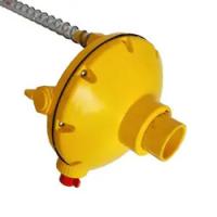 China ABS Chicken Water Pressure Regulator Poultry Drinking Line Parts Yellow for sale