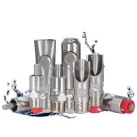 China SS ABS Pig Drinker Stainless Steel Piglet Waterer 360 Rotation for sale