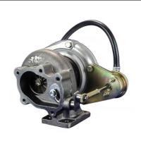 China GT2871R GT25 Turbocharger with Dual Ceramic Ball Bearing and V-Band Flange A/R 0.64 for sale