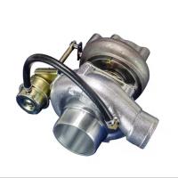 China GT2871R GT25 Turbocharger with Dual Ceramic Ball Bearing and V-Band Flange A/R 0.64 for sale