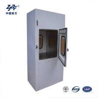 China Stainless Steel Clean Room Equipment 380V 50HZ 99.99% 0.3um Air Shower Pass Box for sale