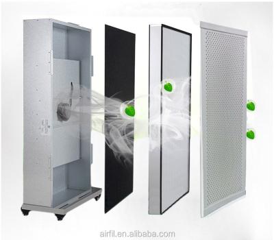 China Optimized Fan Blades and Vibration Dampeners in 575*575*320 mm Fan Filter Unit FFU with Advanced Noise Control for sale