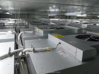 China Industrial 4x4 FFU Fan Filter Unit Laminar Air Flow Hood Cabinet H14 Group Control For Clean Room for sale
