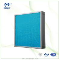 China Gel Seal HEPA H14 H13 U15 Composite Filter , Liquid Knitted Wire Mesh Oil Mist HEPA Panel Filter for sale