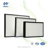 China Clean Room Air Conditioner Filter , 99.99% Glass Fiber FFU HEPA Fan Filter for sale