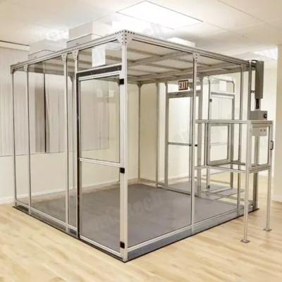 China ZJNF ISO 9001 14001 Cleanroom Entrance Standard For Air Purification Control for sale