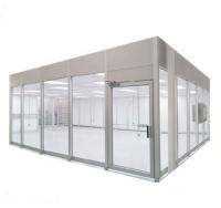 China Portable Modular Particle-Free Dust Free Chamber Booth Room With Fan Accessories Strict Operating Procedures And Temperature Control for sale