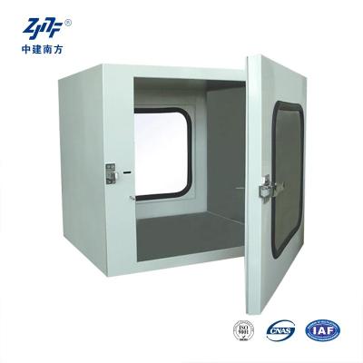China Mechanical Cleanroom Interlock Air Shower Pass Box Dust Free With Interphone UV Light Air Purification Machine for sale
