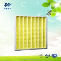 China Custom HVAC Air Condition System Pre Filter , Ventilation System Pleated Air Conditioner Pre Filter for sale