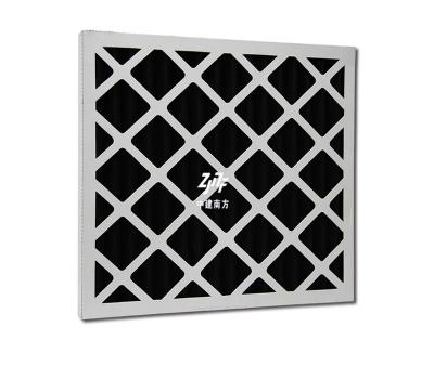 China Industry factory supply Cardboard Frame Air Pre Filter G3 G4 Coarse Cotton Non Woven Glass Fiber Material for sale