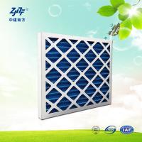 China Cleanroom Air Cust Collector Folding Air Pre Filter Panel Ventilation System Paper Frame G1 G2 G3 G4 For Air Purifier for sale