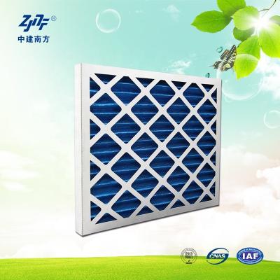 China Cleanroom Air Cust Collector Folding Air Pre Filter Panel Ventilation System Paper Frame G1 G2 G3 G4 For Air Purifier for sale