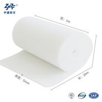 China 0.3um Air Filter Materials Paper Roll EU5 Merv 9 100-300 Nanofiber Membrane for sale