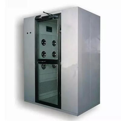 China SUS304 LED Display Air Shower Tunnel Clean Room Products Air Cleaning Equipment With Cold Roll Steel Body for sale