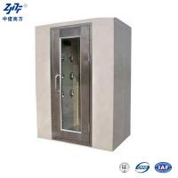 China 380V/50HZ Cleanroom Air Shower With 22-25 M/s Nozzle Air Speed for sale
