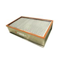China 250℃ Industrial HEPA Filter Stainless Steel High Temperature Resistant H13 H14 for sale