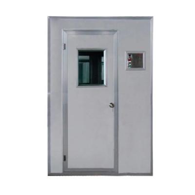 China Smart Voice Control Industrial Clean Room Air Shower Smart System 0.3um 50HZ Single Blowing Nozzle for sale