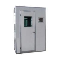 China Smart Voice Control Industrial Clean Room Air Shower Smart System 0.3um 50HZ Single Blowing Nozzle for sale