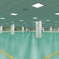 China HVAC Modular Clean Room Ceiling FFU Laminar Flow ISO Class 100 1000 10000 for sale