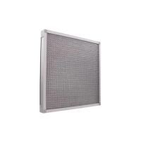 China Metal Mesh Air Pre Filter Rectangular For Cleanroom Filtration HVAC System for sale