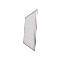 China 6-15Pa Panel Air Filter , Galvanized Iron Fiber Cotton Polyester Air Filter for sale