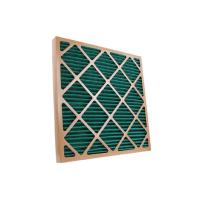 China Waterproof Air Pre Filter Kraft Paper Outer Frame Epidemic Prevention High Airflow For Industry for sale