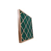 China Waterproof Air Pre Filter Kraft Paper Outer Frame Epidemic Prevention High Airflow For Industry for sale