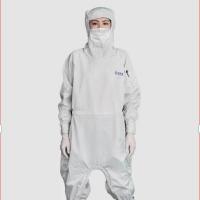 China Anti- Static Washable Cleanroom Supplies ESD Polyester Conductive Filament Sterile Apparel Dust Free For Semiconductor Medical Industry for sale