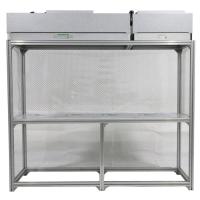 China H14 U15 Vertical Laminar Flow Cabinet , HEPA Flow Hood ISO 4 5 Class 10 100 for sale