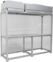 China Portable Laminar Flow Clean Bench Fan Filter Unit Desktop Workshop Equipment for sale