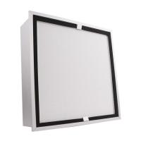 China Semiconductor Laboratory Medical Food Liquid Tank HEPA Air Filter Aluminum Frame With Anti Static Spray Paint Guard for sale