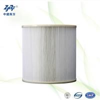 China Factory Supplied 99.9% Efficiency Cleanroom HEPA Filter Manufactured Round Cylinder Smoke Dust Cleaning for sale
