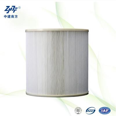 China Factory Supplied 99.9% Efficiency Cleanroom HEPA Filter Manufactured Round Cylinder Smoke Dust Cleaning for sale