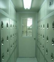 China Industrial Clean Room Equipment Dust Free Cargo Air Shower With Automatic Door for sale