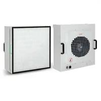 China 1200m³/H Aluminum Frame Laminar Flow FFU Fan Filter Unit Laminar Flow With Turbo Motor And SUS304 Stainless Steel Body Control System for sale