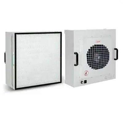China 1200m³/H Aluminum Frame Laminar Flow FFU Fan Filter Unit Laminar Flow With Turbo Motor And SUS304 Stainless Steel Body Control System for sale