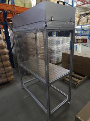 China Clean Bench Fluorescent Lighting Laminar Air Flow Class 100 Cleanliness 1000-1200m3/H Air Volume for sale
