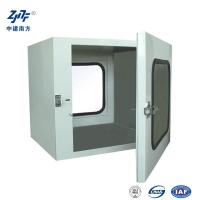 China Aluminum and Stainless Steel Clean Room Pass Box with UV Light and Electronic Interlock System for sale