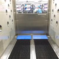 China 1338*768*150mm Industrial Sole Cleaner Washing Machine Cleaning Equipment For Cleaning Brushing And Sanitizing for sale